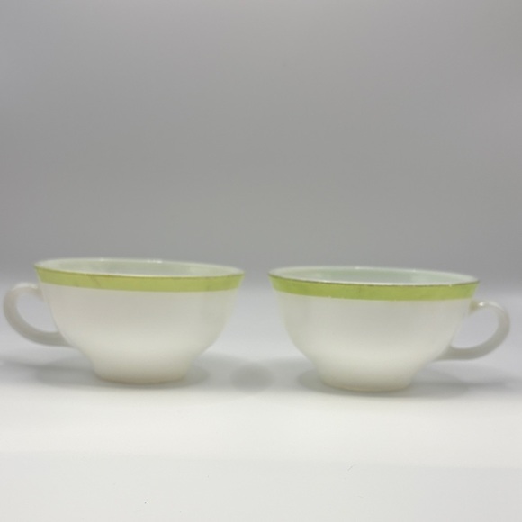 Pyrex | Dining | Vintage Pyrex Milk Glass Cups | Poshmark